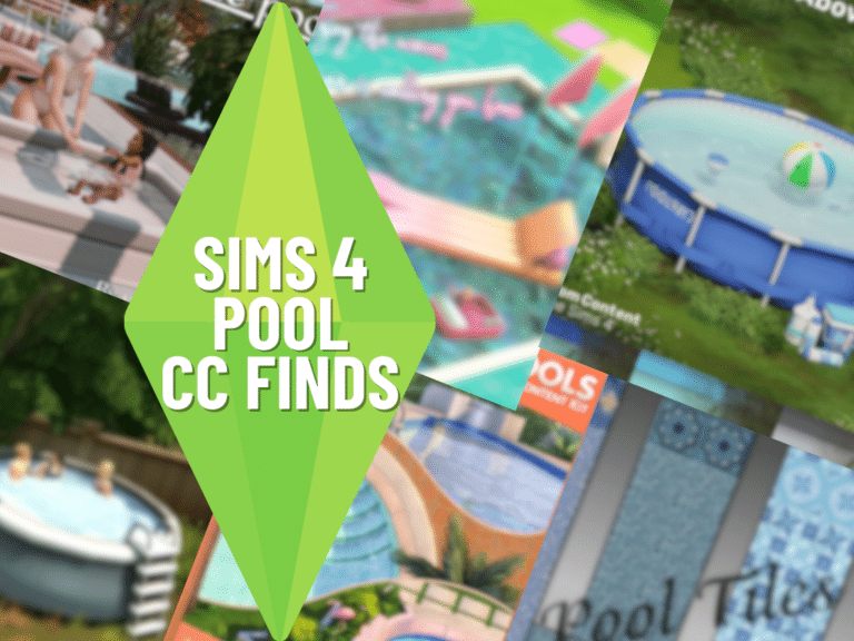 Sims 4 Pool Ideas, Mods & CC — SNOOTYSIMS