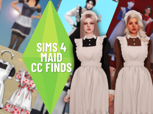 Sims 4 Maid Uniform CC & Mods — SNOOTYSIMS