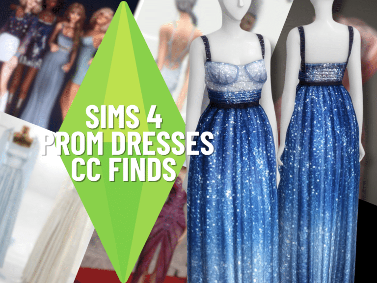 Custom Prom Dress CC & Mods — SNOOTYSIMS