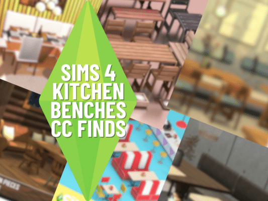 Sims 4 Kitchen Bench CC & Mods Listed — SNOOTYSIMS