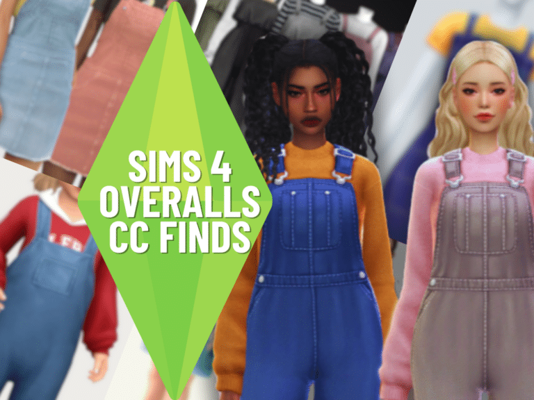 The Best Sims 4 Overalls CC & Mods — SNOOTYSIMS
