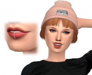 Best Lip Piercing Custom Content for the Sims 4 — SNOOTYSIMS