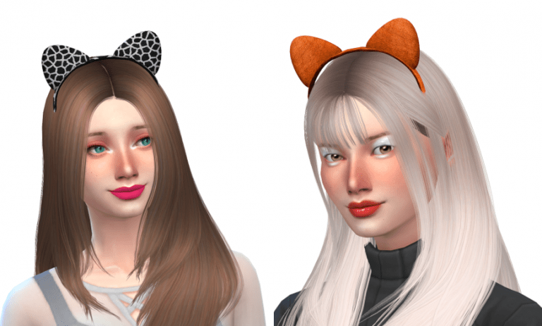 Latest Cat Ears Custom Content for the Sims 4 — SNOOTYSIMS