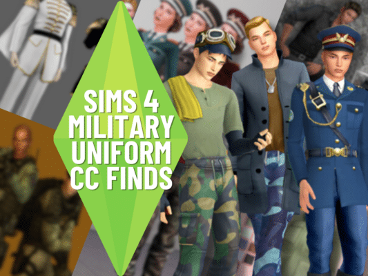 Best Military Uniform Custom Content for the Sims 4 — SNOOTYSIMS