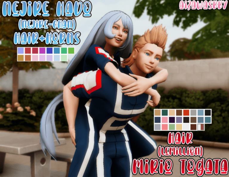 Sims 4 Bnha CC and Best My Hero Academia Mods — SNOOTYSIMS