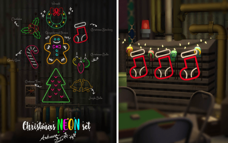Sims 4 Neon Lights CC That Will Enhance Gameplay — SNOOTYSIMS