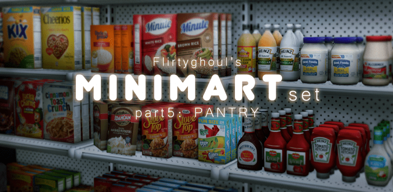 Sims 4 Pantry CC You Need to Have — SNOOTYSIMS