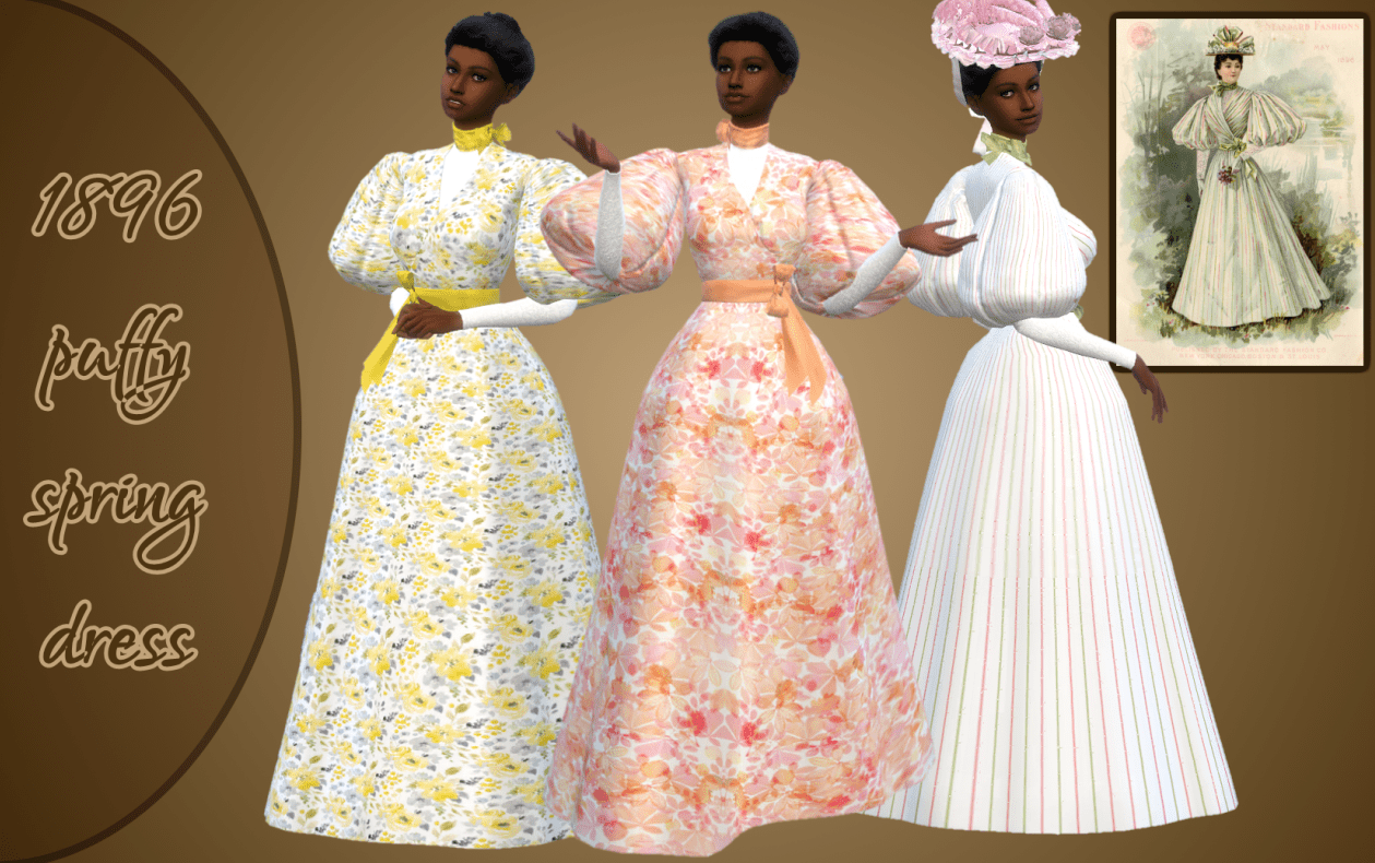 Sims 4 Long Sleeve Dress CC That You Will Love — SNOOTYSIMS