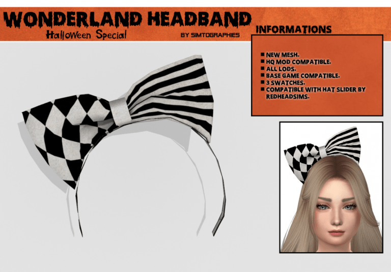 30 Sims 4 Headband CC That You Will Love — SNOOTYSIMS