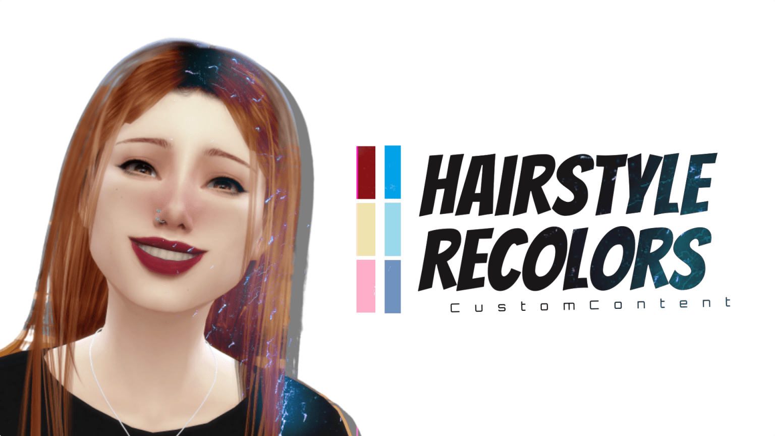 Sims 4 Hair Recolors Custom Content You Will Love — SNOOTYSIMS