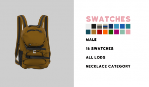 Sims 4 Backpacks That Will Complement Your Outfits — SNOOTYSIMS