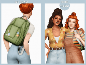 Sims 4 Backpacks That Will Complement Your Outfits — SNOOTYSIMS