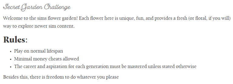 The 40+ Best Sims 4 Challenges — SNOOTYSIMS