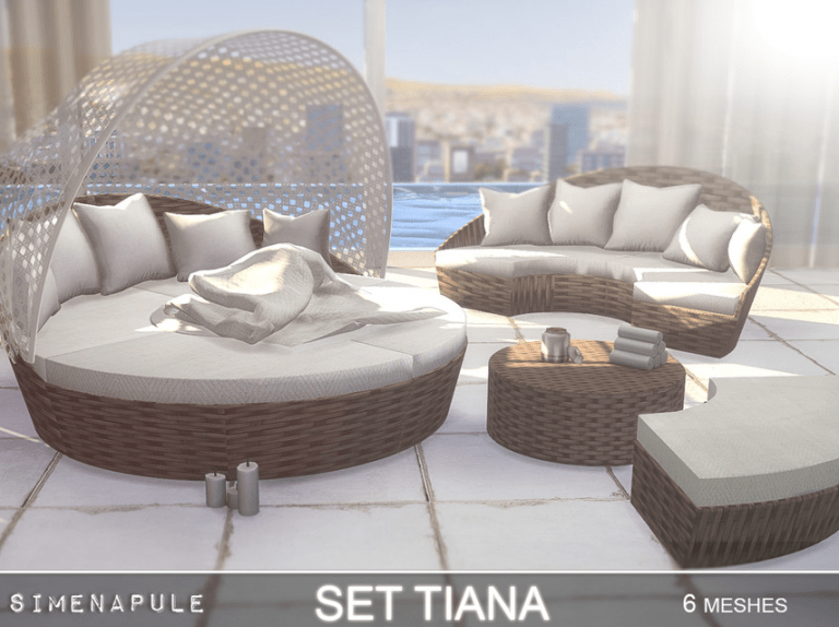 Sims 4 Sofa Bed CC That Will Complement Your House — SNOOTYSIMS