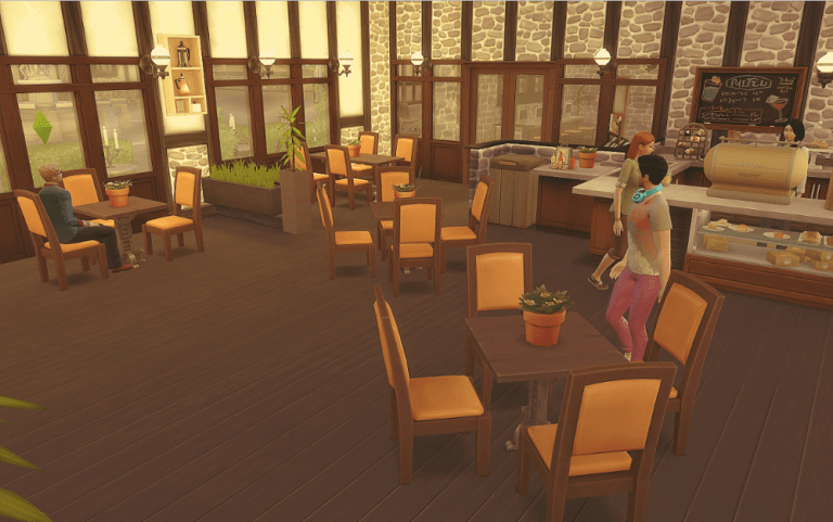 Most recommend Sims 4 Coffee Shop mod& CC