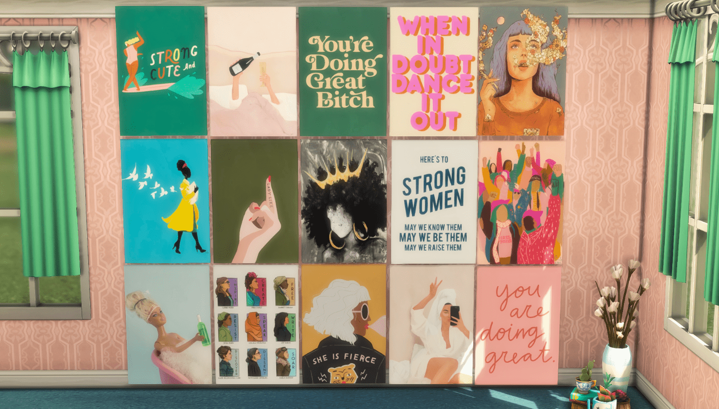 20+ Amazing Sims 4 Posters CC To Have in 2022 — SNOOTYSIMS