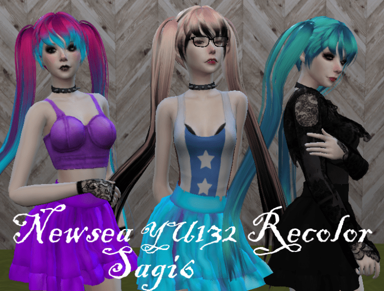 Sims 4 Miku Hair For the Most Perfect Miku Cosplay! — SNOOTYSIMS