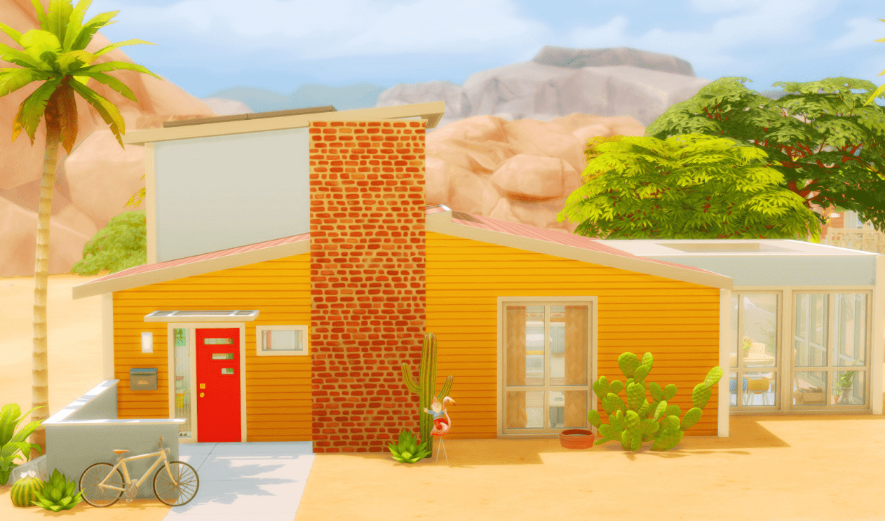 Some Sims 4 Small House Ideas! No CC- For Free