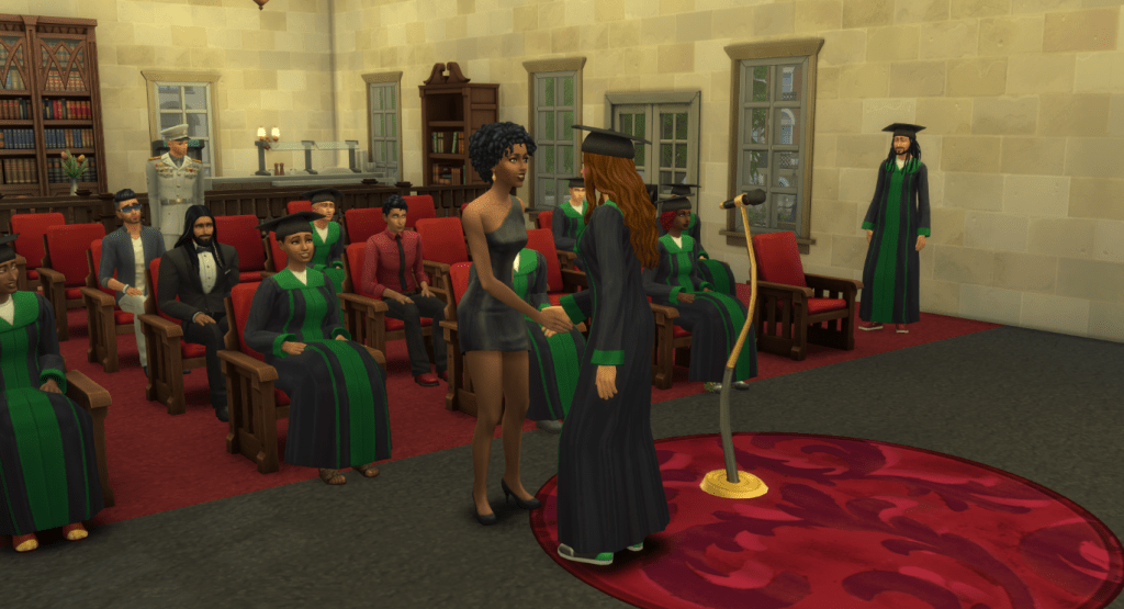 Sims 4 Graduation In The Discover University DLC SNOOTYSIMS