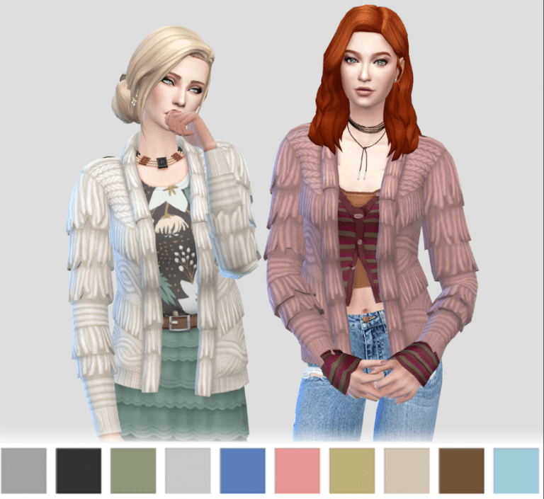 Ultimate Sims 4 Accessories Jacket Custom Content — SNOOTYSIMS