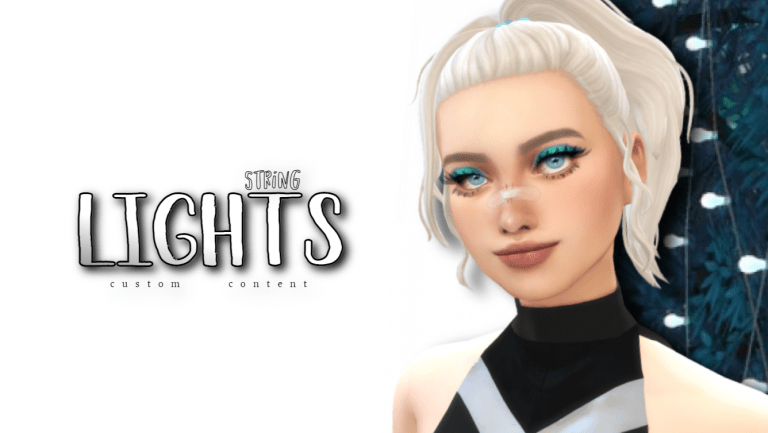 Top 10 Sims 4 CC String Lights To Try Now — SNOOTYSIMS