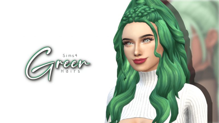 Sims 4 Green Hair CC You'll Love — SNOOTYSIMS