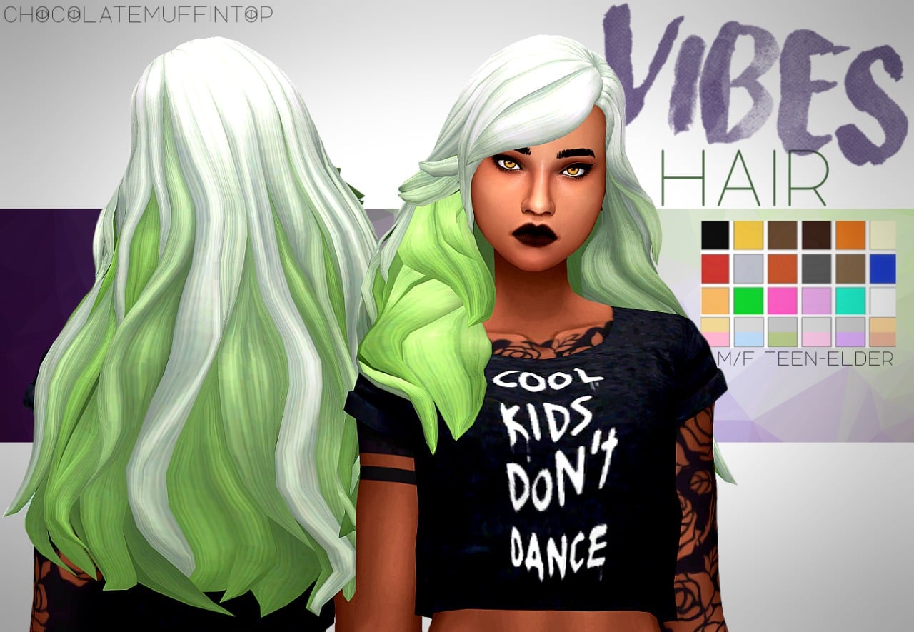 Sims 4 Green Hair CC You'll Love — SNOOTYSIMS