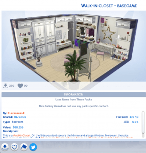 The Best Sims 4 Walk-In Closet Rooms! — SNOOTYSIMS