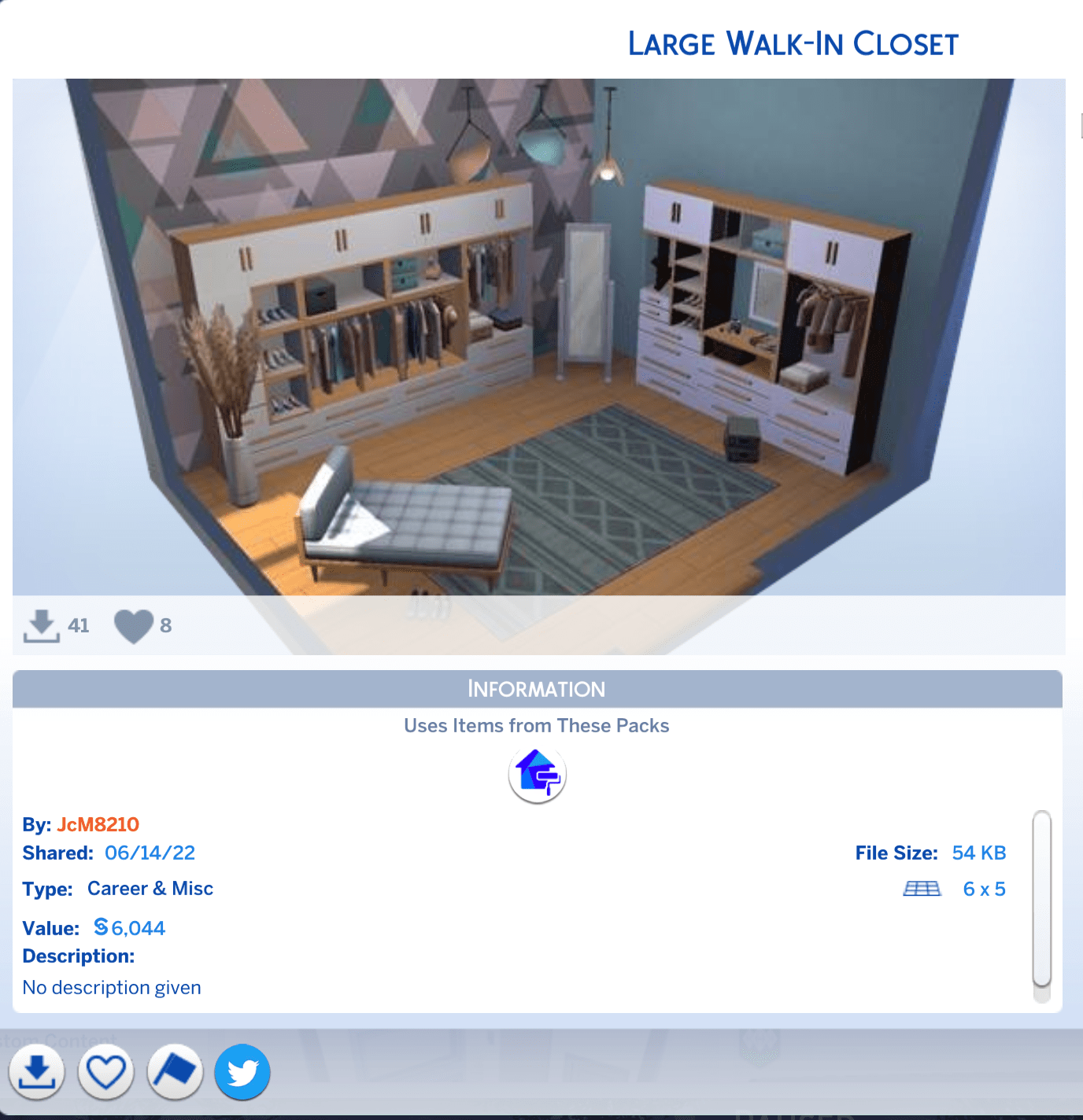 The Best Sims 4 Walk-In Closet Rooms! — SNOOTYSIMS