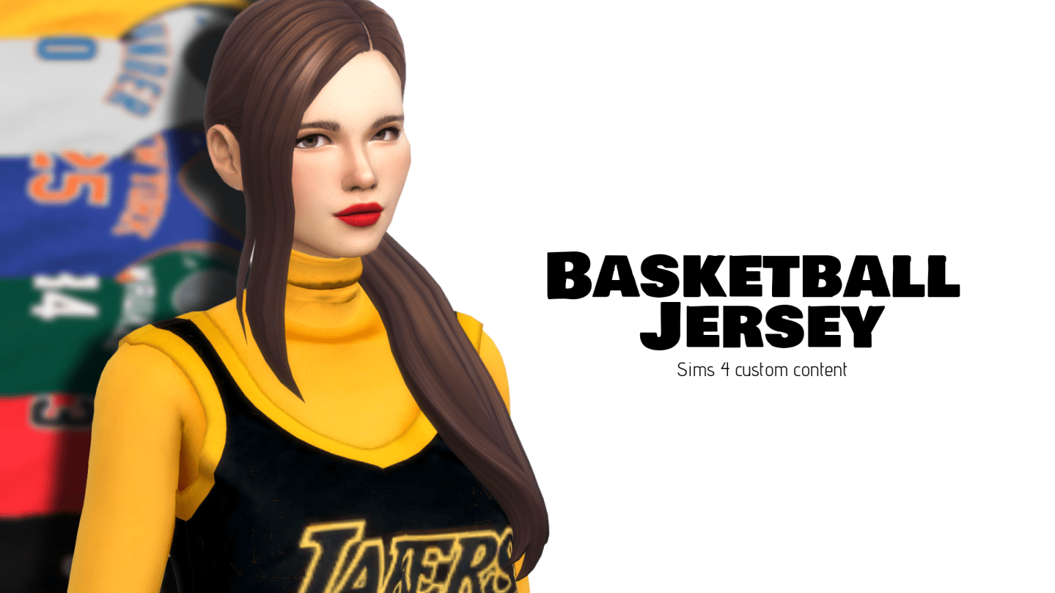 Sims 4 Basketball Jersey CC You Need to Have — SNOOTYSIMS