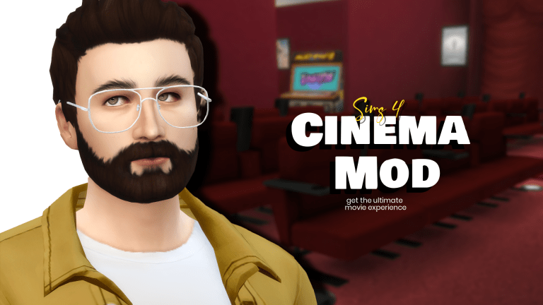 The Sims 4 Cinema Mod - The Ultimate Experience! — SNOOTYSIMS