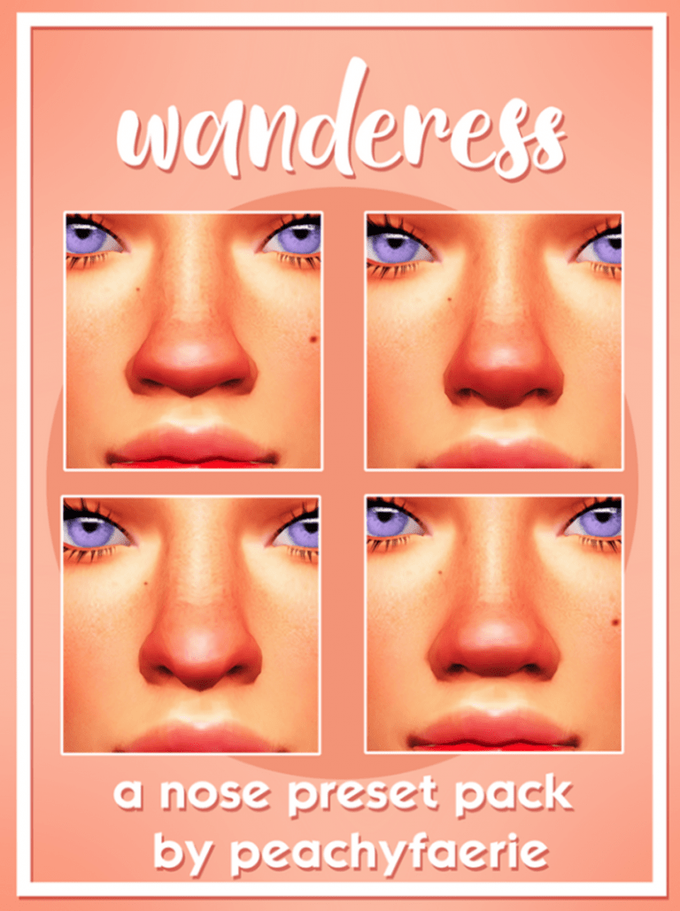 The Best Sims 4 Nose Presets to Download — SNOOTYSIMS