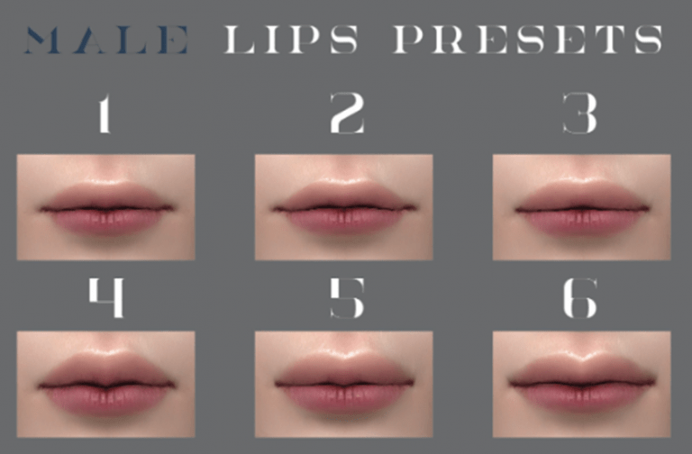 The Best Sims 4 Lip Presets to Download — SNOOTYSIMS