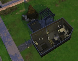 Sims 4 Goth House CC - Free to Download! — SNOOTYSIMS