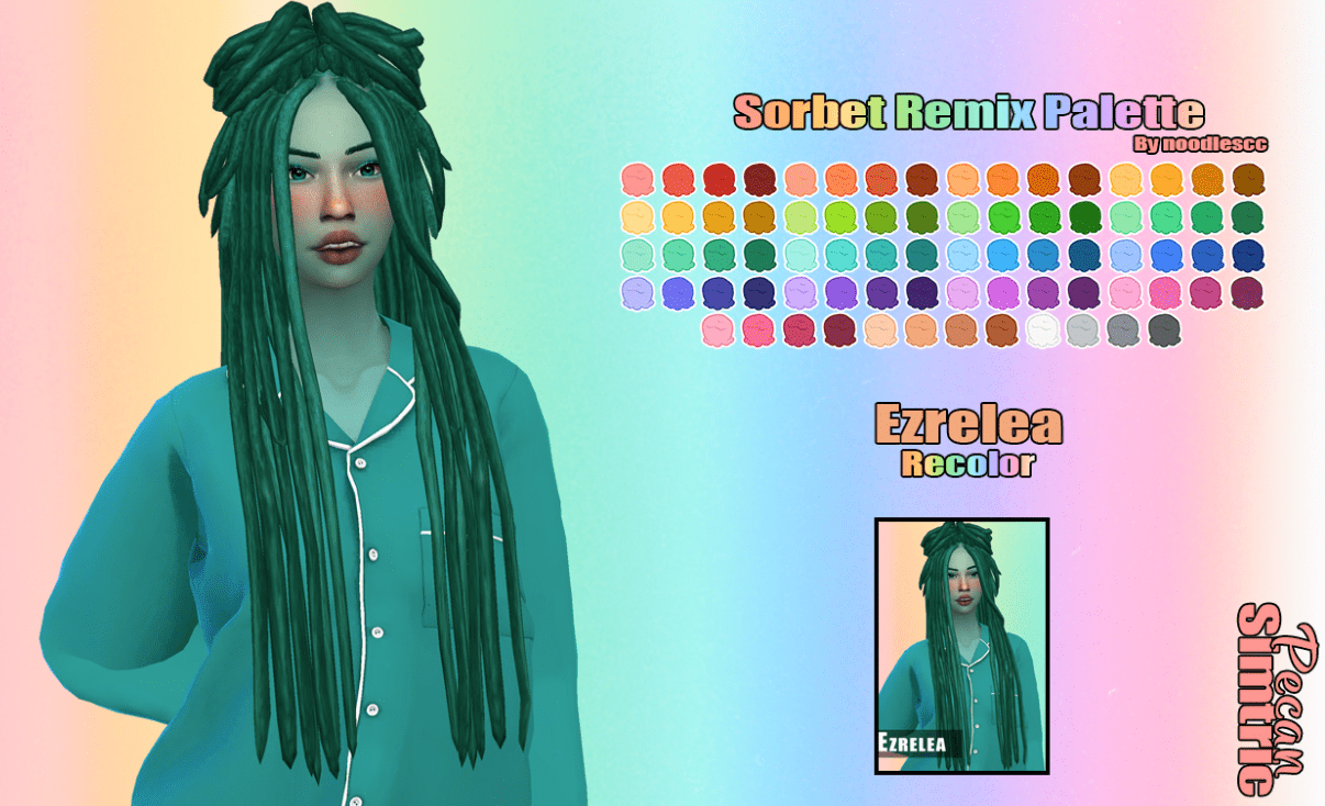 50 Attractive Sims 4 Long Hair Custom Content (M/F) — SNOOTYSIMS