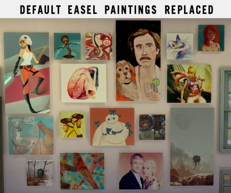 20 Art CC Packs for the Sims 4: Art Pieces You Will Love — SNOOTYSIMS
