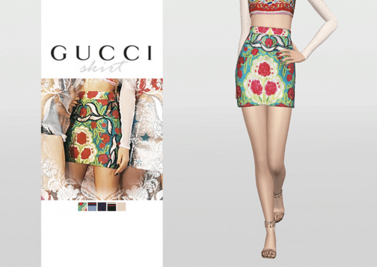 Time to Go High Fashion in the Sims 4 with Some Gucci CC! — SNOOTYSIMS