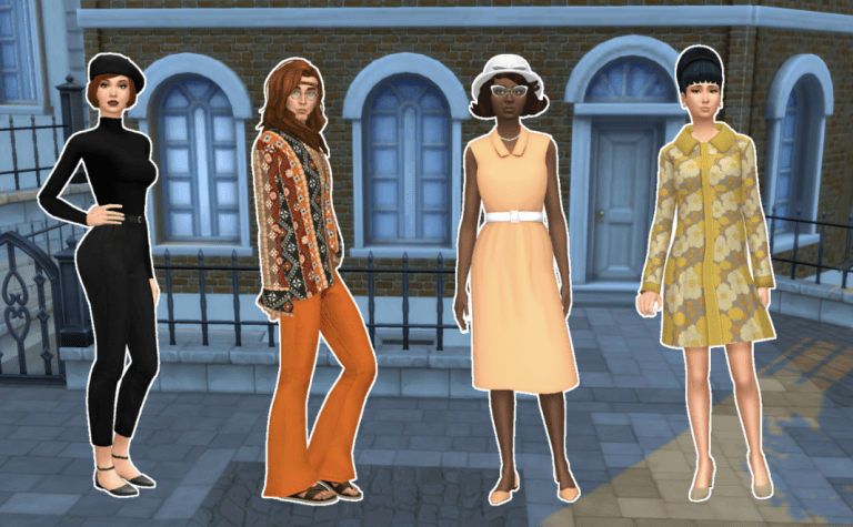 The Most Iconic Sims 4 60s CC Out There! — SNOOTYSIMS