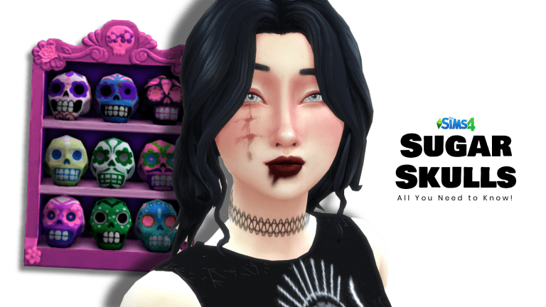 The Sims 4 Sugar Skulls - All 10 Of Them! — SNOOTYSIMS