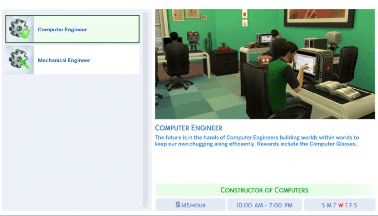 Everything to Know About The Sims 4 Engineer Career — SNOOTYSIMS