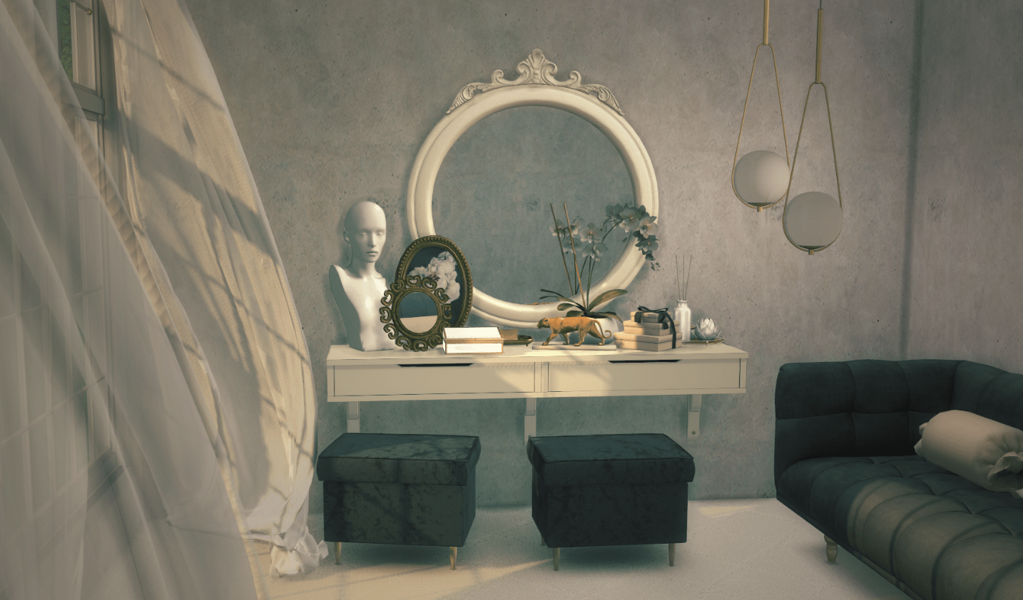 20+ Sims 4 Mirror CC That Is Worth Checking Out (NEON Mirrors & More ...