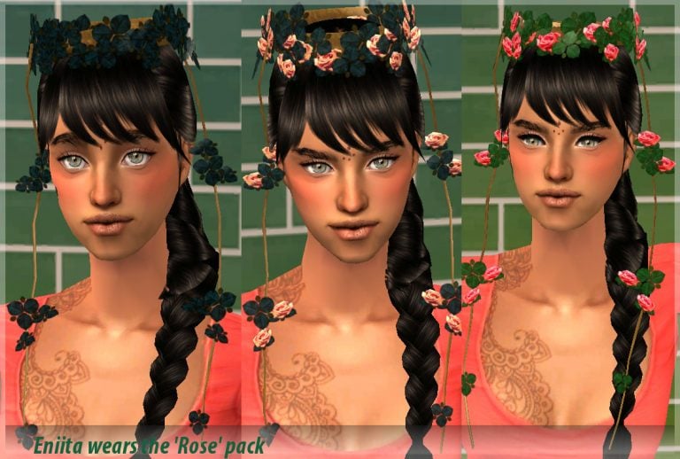 Romantic Sims 4 Flower Crown CC You'll Love Wearing — SNOOTYSIMS