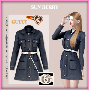 Time to Go High Fashion in the Sims 4 with Some Gucci CC! — SNOOTYSIMS