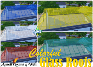 Unique Glass Roofing and Upgrading Your Roof Builds in The Sims 4 ...