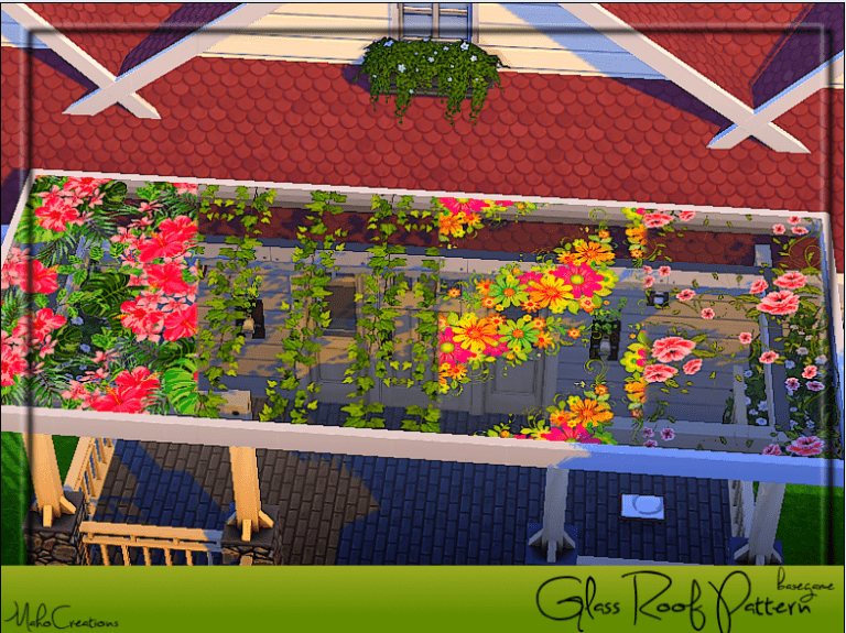 Unique Glass Roofing and Upgrading Your Roof Builds in The Sims 4 ...