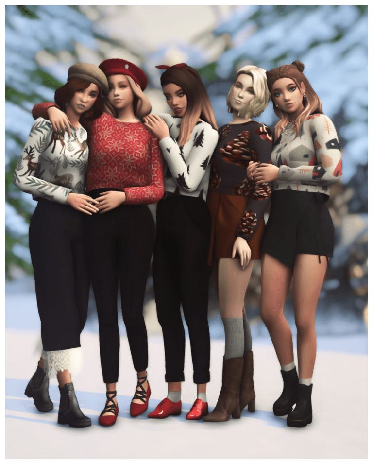 65+ Download Links for the Ultimate Christmas Holiday in the Sims 4 ...
