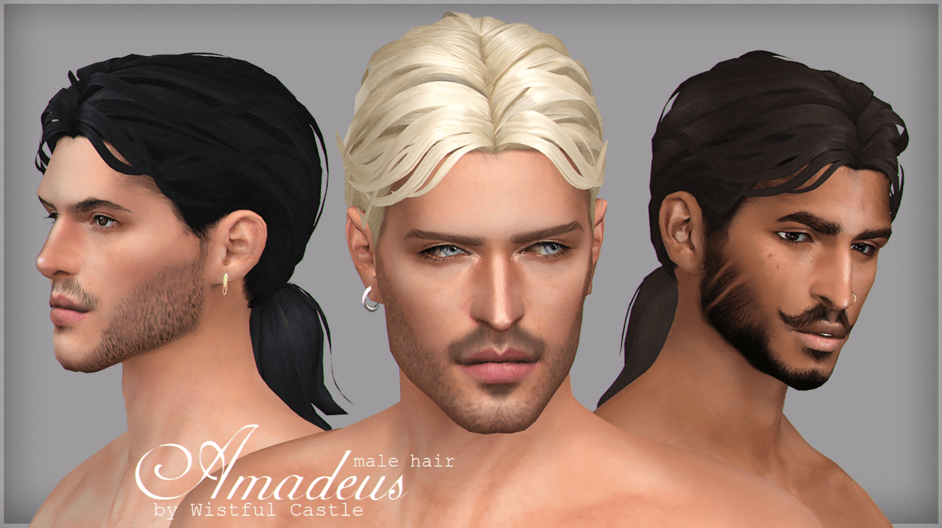 It's Time You Tried Some Long Male Hair CC in the Sims 4! — SNOOTYSIMS