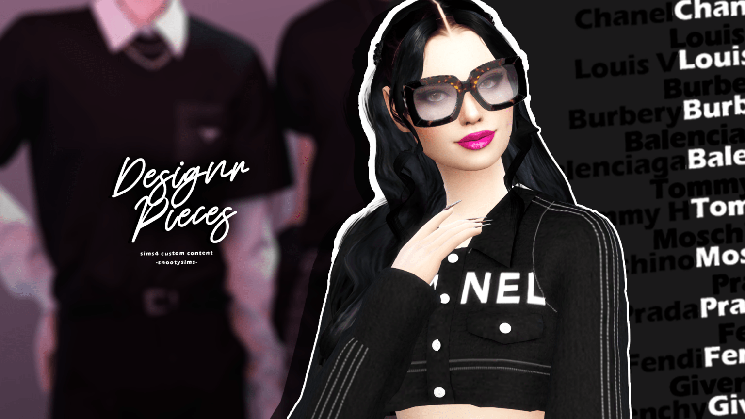 Designer CC Pieces for TS4 That Will Rock Your World — SNOOTYSIMS