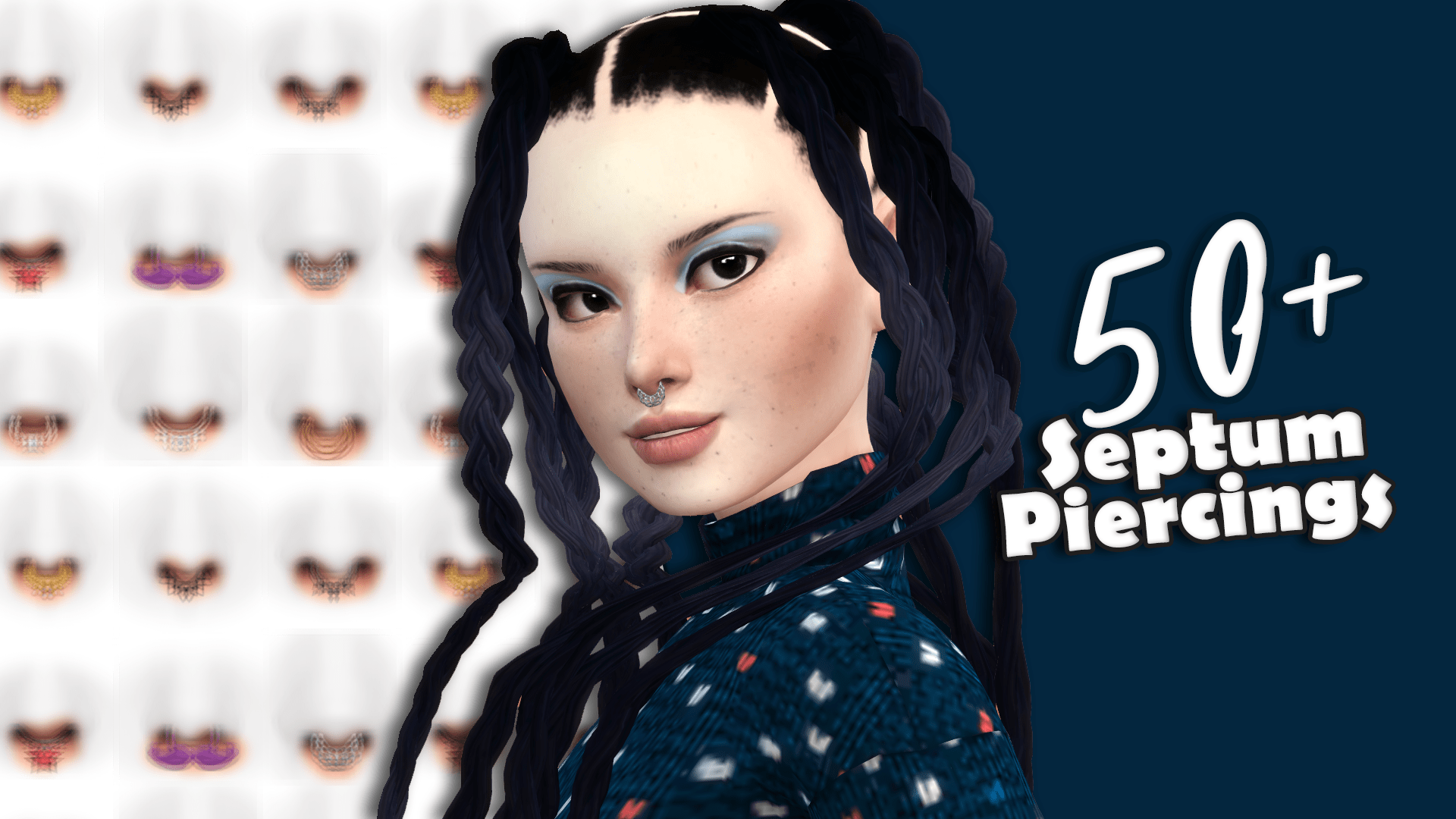 The Best Septum Piercings CC for the Sims 4 — SNOOTYSIMS