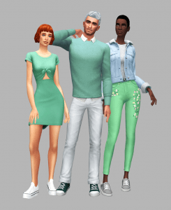 Stunning Mint CC For TS4 Wardrobe and Interior — SNOOTYSIMS